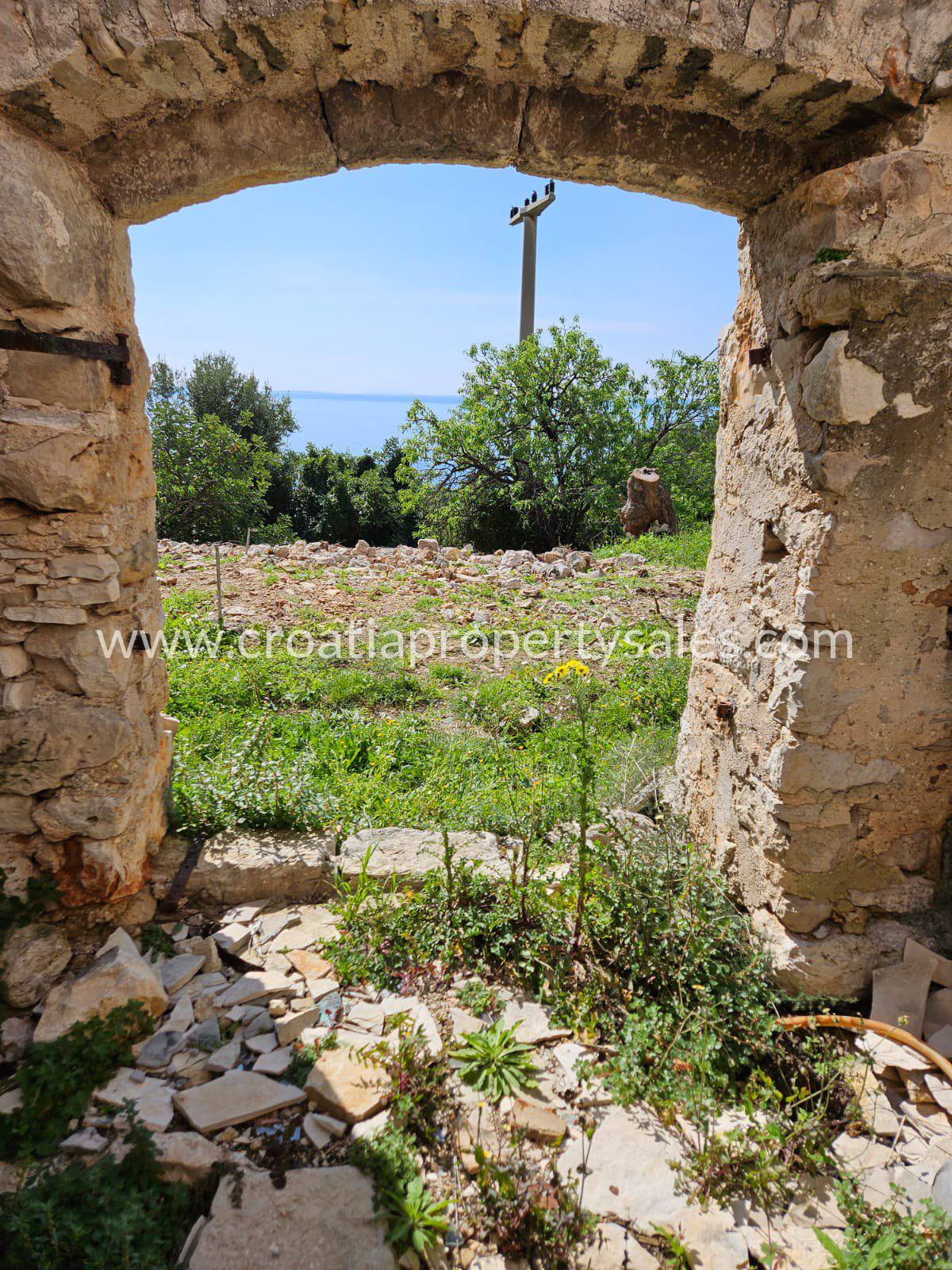 Hvar old stone house for sale 4772 | Croatia Property Sales