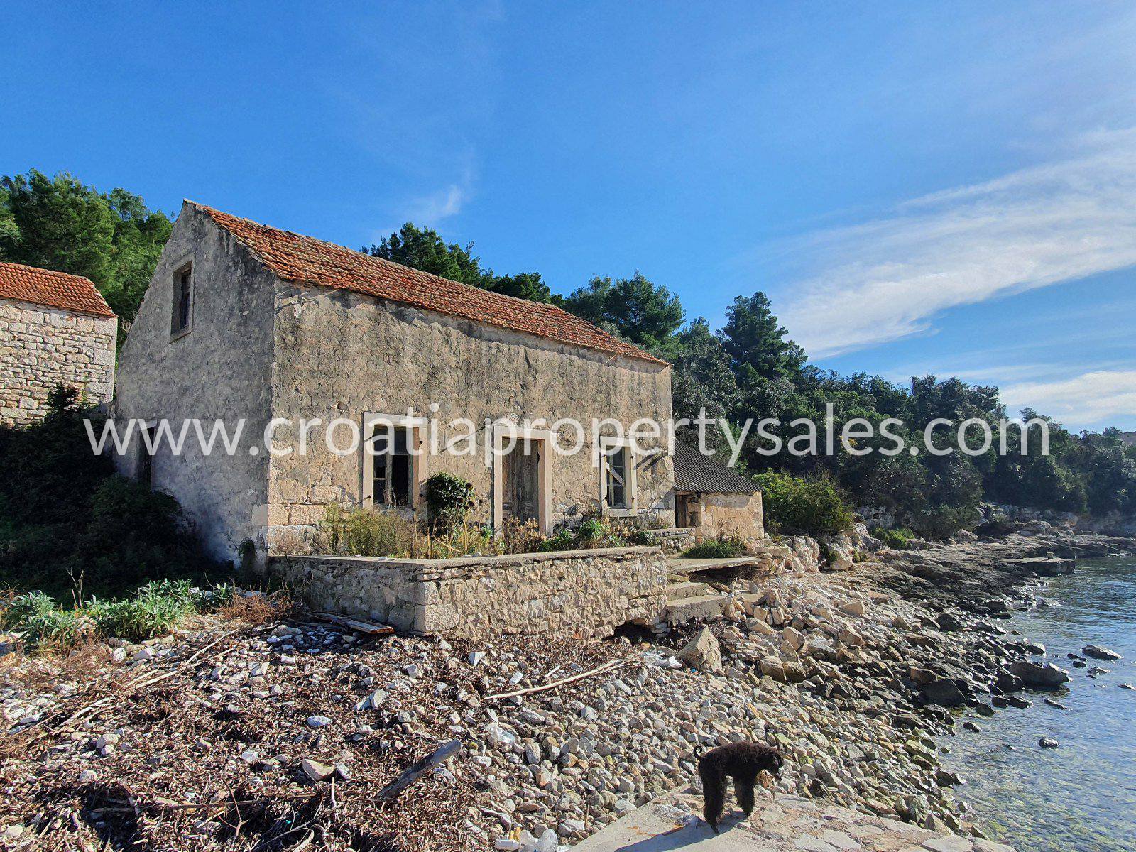 Korcula old stone house for sale 5133